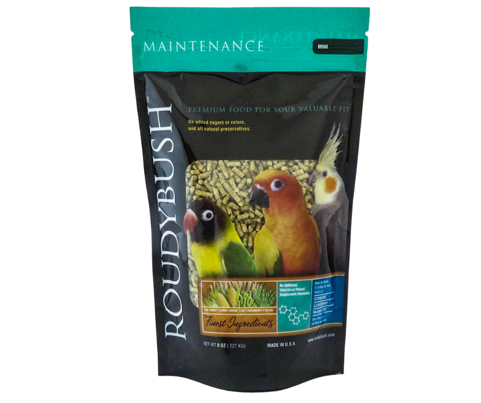 Roudybush Daily Maintenance Mini, 8 oz – BirdieBoutique.com