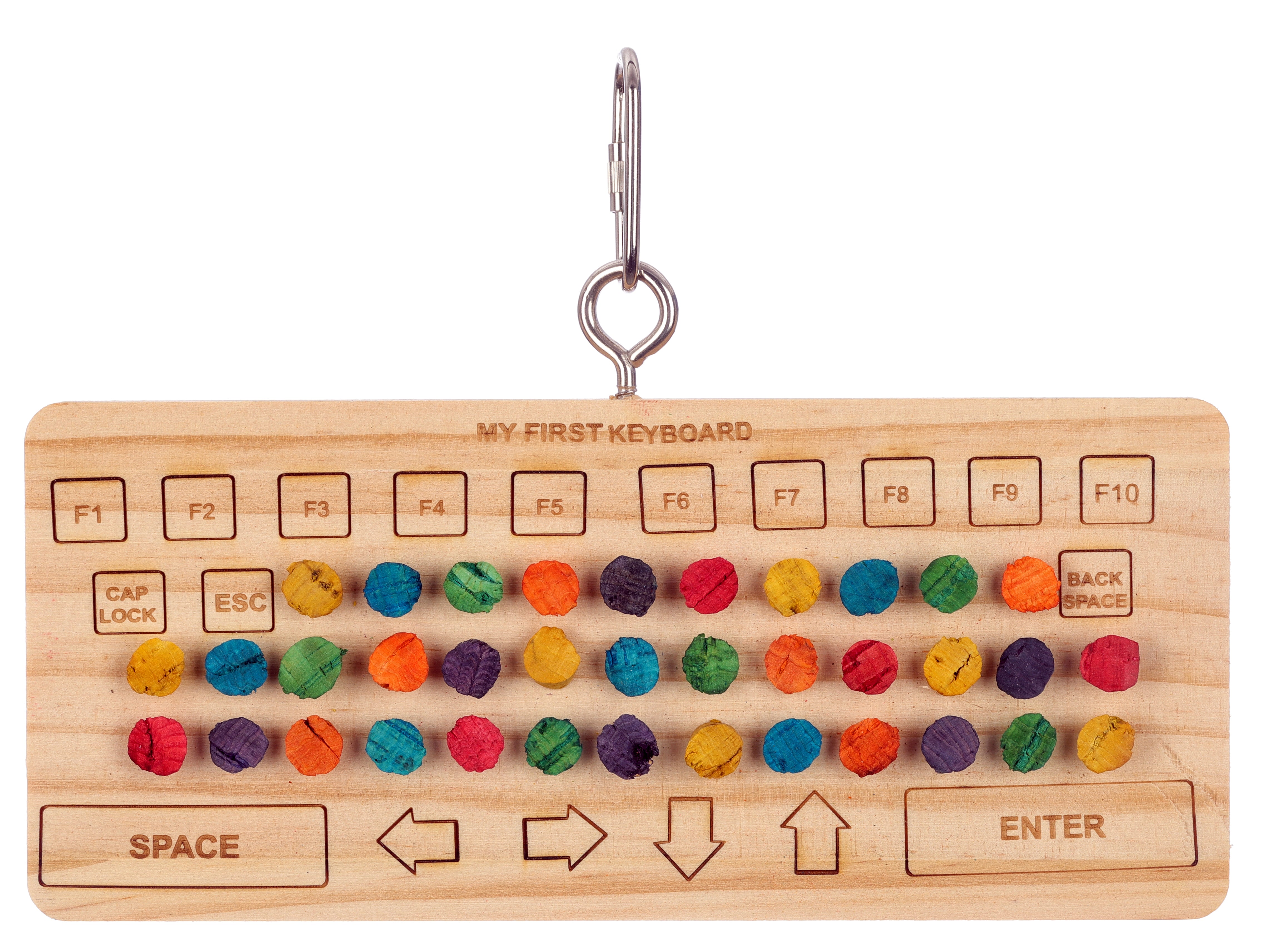 Super Bird Creations Birdie Keyboard with Cork Refill (60pc ...
