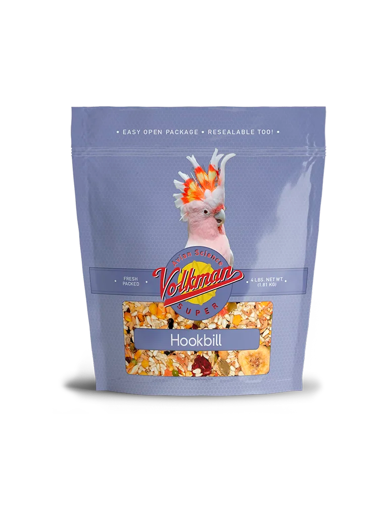Volkman Avian Science Super Hookbill Food, 4 lb – BirdieBoutique.com
